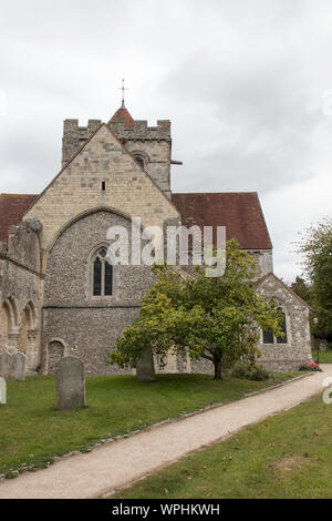Boxgrove Priory West Sussex UK English Heritage Stock Photo - Alamy
