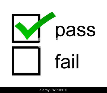 Green check mark and red x mark, isolated white background Stock Photo ...