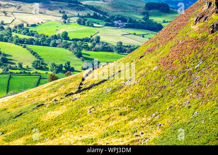 Combs Moss, an area of moorland in the Peak District National Park,UK ...