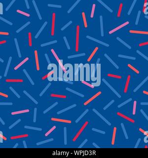 Geometric Strokes/Sticks In Vector Seamless Surface Pattern Stock ...