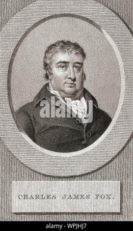 CHARLES JAMES FOX Stock Photo - Alamy