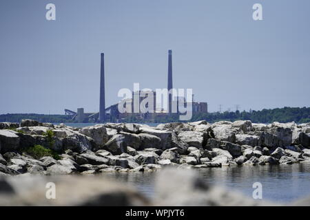 lake, lighthouse, morning, sheboygan, sunrise, wisconsin, blue harbor ...