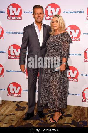 Pat Sharp at the TV Choice Awards at the London Hilton on Park Lane in ...