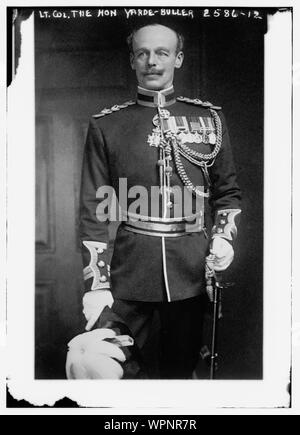 Lt. Col. the Hon. Yarde-Buller is depicted in a formal pose wearing his ...