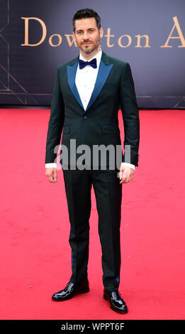 Robert James-Collier attending the world premiere of Downton Abbey: A ...