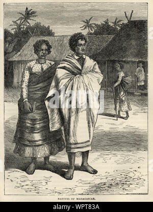 Women with traditional costume, Madagascar Stock Photo - Alamy