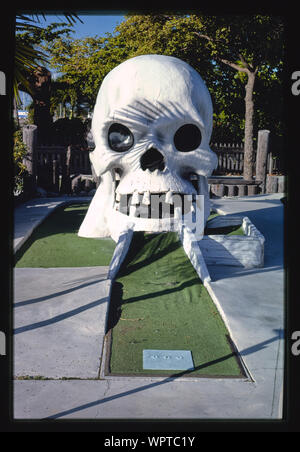 Magic Carpet mini golf, Key West, Florida Stock Photo - Alamy