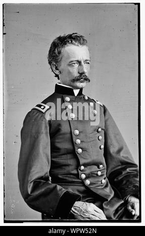 A historical photograph of the military leader Slocum, likely ...
