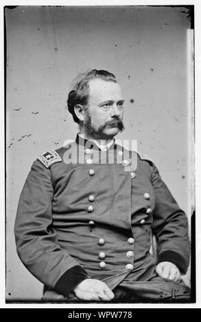 A portrait of Major General Lovell Harrison Rousseau, a Union Army ...