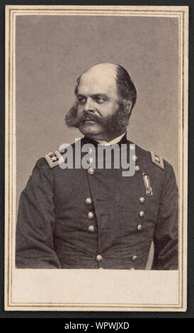 General Ambrose E. Burnside of 1st Rhode Island Infantry Regiment and ...