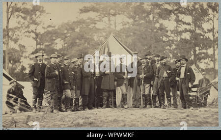 Major General H. G. Wright and staff, Civil War Photographs 1861-1865 ...