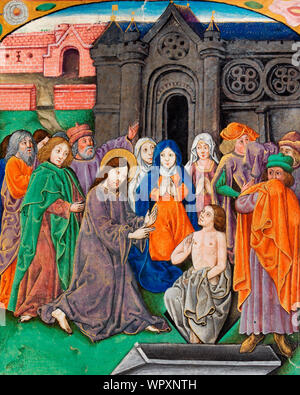 Illustration of The Raising of Lazarus by Jesus Christ (John) from the ...