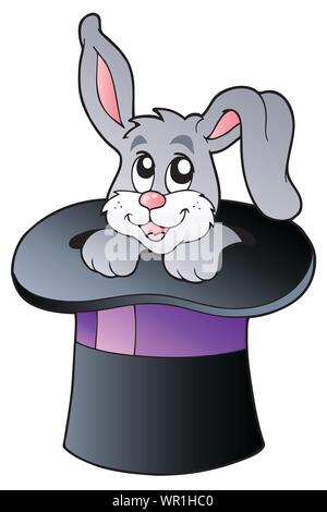 A cartoon wizard bunny smiling Stock Vector Image & Art - Alamy