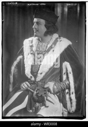 Portrait of Matheson Lang - British stage star of the Victorian and ...