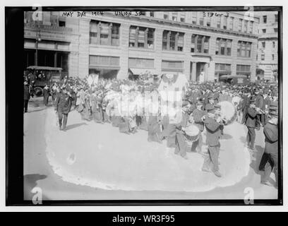May Day 1914 - Union Sq Stock Photo - Alamy