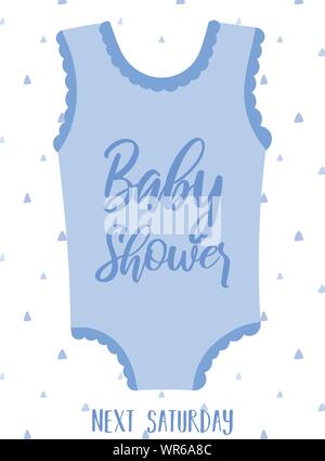 Vector illustration of a pink babygro on a polka dot background. Image ...