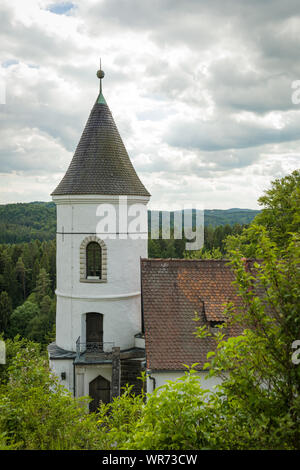 Etzelwang, Germany, May 25, 2017: Neidstein Castle is a 16th century ...