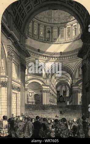 Anniversary meeting of the charity children in St Paul's Cathedral ...