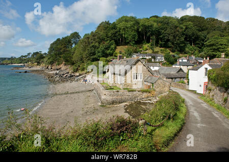 Durgan Village, Cornwall, England, UK Stock Photo - Alamy