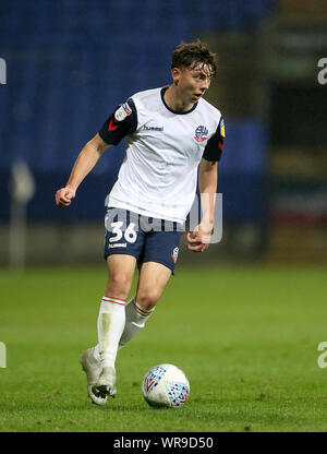 Bolton Wanderers' Callum King-Harmes Stock Photo - Alamy