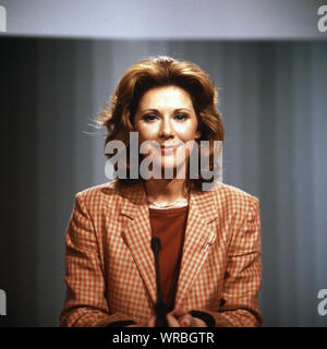 Ingrid Wendl, österreichische Eiskunstläuferin und Fernsehmoderatorin ...