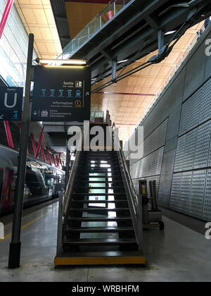 France, Drome, Valence, TGV station Stock Photo - Alamy