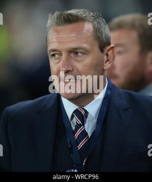 England under 21 manager Aidy Boothroyd poses for a photo at St George ...
