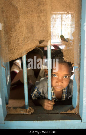 A girl of the Soliga tribe of Karnataka Stock Photo - Alamy