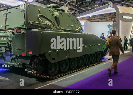 ExCel, London, UK. 10th September 2019. Defence & Security Equipment ...