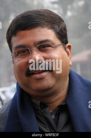 Dharmendra Pradhan, Petroleum and Natural Gas Minister, seen during the ...