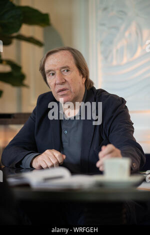 02 September 2019, Switzerland, Zürich: Günter Netzer, former football ...