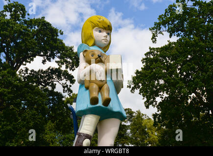 Yorkshire Sculpture Park - Damien Hirst's 'Charity' based on the ...