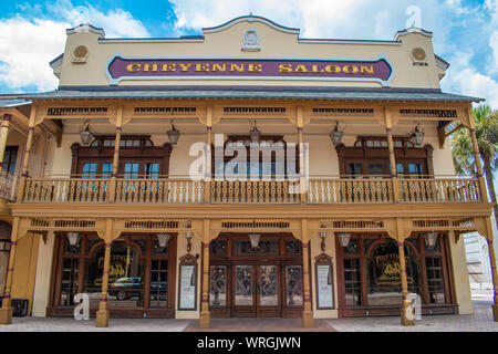 cheyenne saloon on church street in historic area of downtown orlando ...