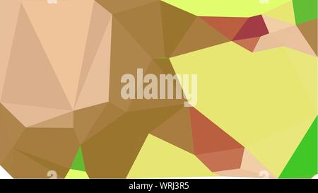 triangle background abstract with khaki, dark khaki and coral colors ...