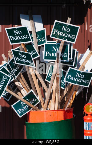 USA road signs, Stowe, Vermont VT United States of America Stock Photo ...