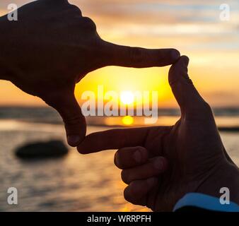 framing with a frame Stock Photo - Alamy