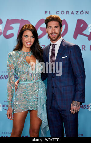 Sergio Ramos and Pilar Rubio attend The 26th Annual Latin GRAMMY Awards ...