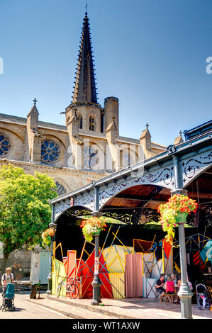 France, Ariege, Mirepoix, medieval town Stock Photo - Alamy