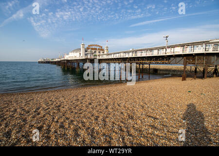 Brighton UK, 10th July 2019: The famous beautiful Brighton Beach and ...