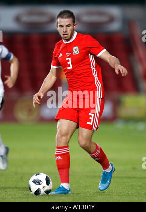 Wales' Rhys Norrington Davies during the international friendly at the ...