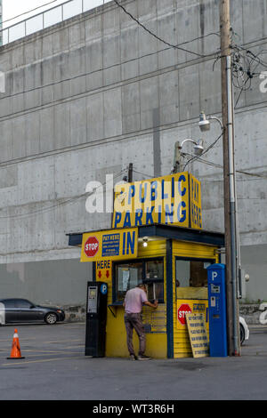 Mega Bus Station, Bay Street, Toronto, Ontario, Canada, North America ...