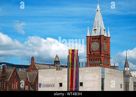 university of liverpool foundation building and old redbrick victoria ...