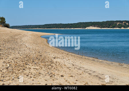 Montargil dam in Alentejo, Portugal Stock Photo - Alamy