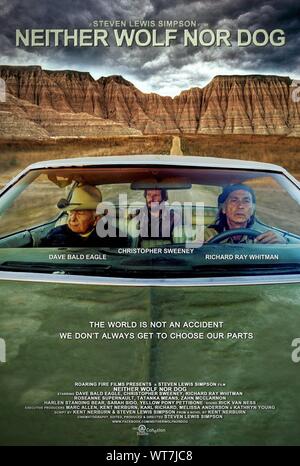 NEITHER WOLF NOR DOG, from left: Harlen Standing Bear Sr., Christopher ...