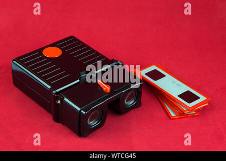 Stereo Slide viewer Stock Photo - Alamy