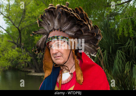 Milo Colton, whose heritage is Cherokee, at the Celebrations of ...