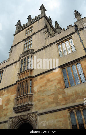 Bodleian Library, Oxford, Anglia, United Kingdom, Europe Stock Photo ...