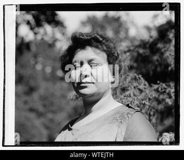 A portrait of Miss Agnes Wilson, an individual of historical ...