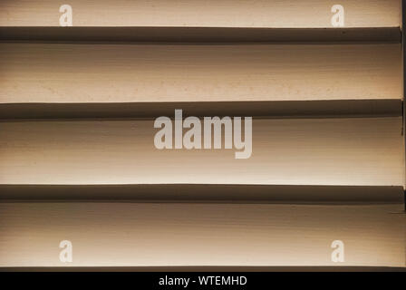 Closeup detail of the yellow blinds backdrop Stock Photo - Alamy