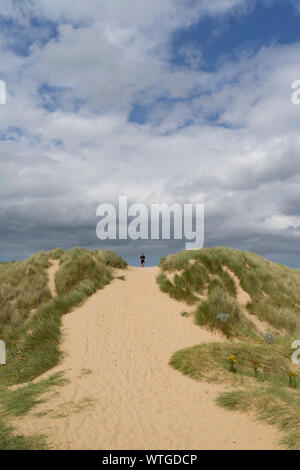 Holkham Bay Sand Dunes / Burham Harbour - Norfolk Coast Path - Norfolk ...